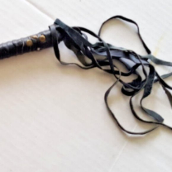 Unbranded | Other | Vintage Leather Mini Flogger Whip Cosplay Bondage ...